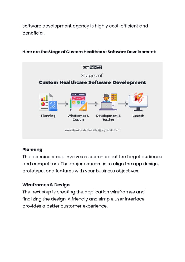 Custom Healthcare Software Development | PDF