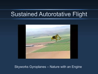 Skyworks Gyroplane Presentation | PPSX