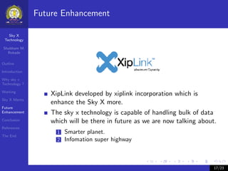 Sky X Tech Presentation | PPT