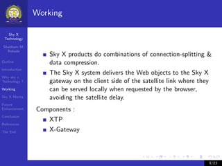 Sky X Tech Presentation | PPT