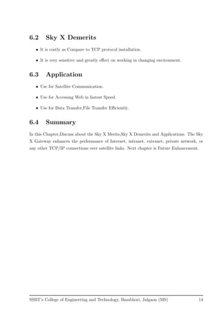 Sky X Tech Report | PDF