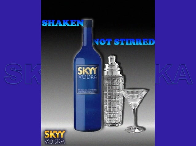 Skyy Vodka Presentation | PPT