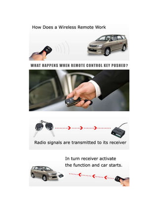 How Push Button Radio Remote Control Work ? | DOCX