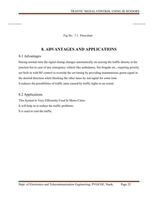 TRAFFIC SIGNAL CONTROL USING IR SENSORS | DOC | Computer Peripherals ...