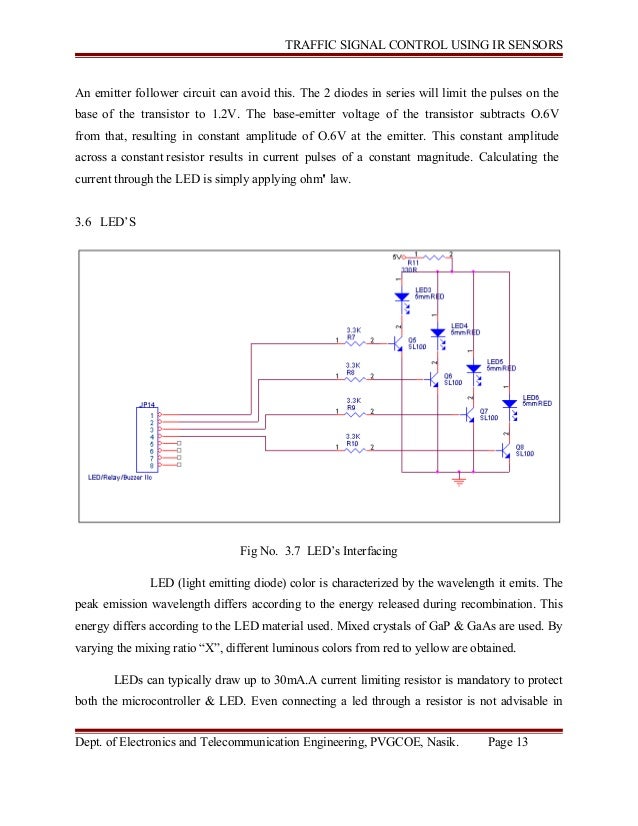 TRAFFIC SIGNAL CONTROL USING IR SENSORS