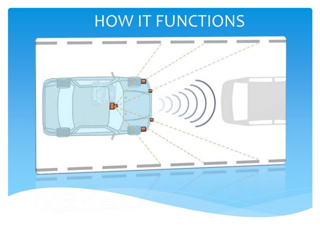 Ultrasonic Automatic Vehicle Braking System for Forward Collision Avoidance | PPT