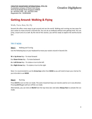 Second Life user guide | PDF