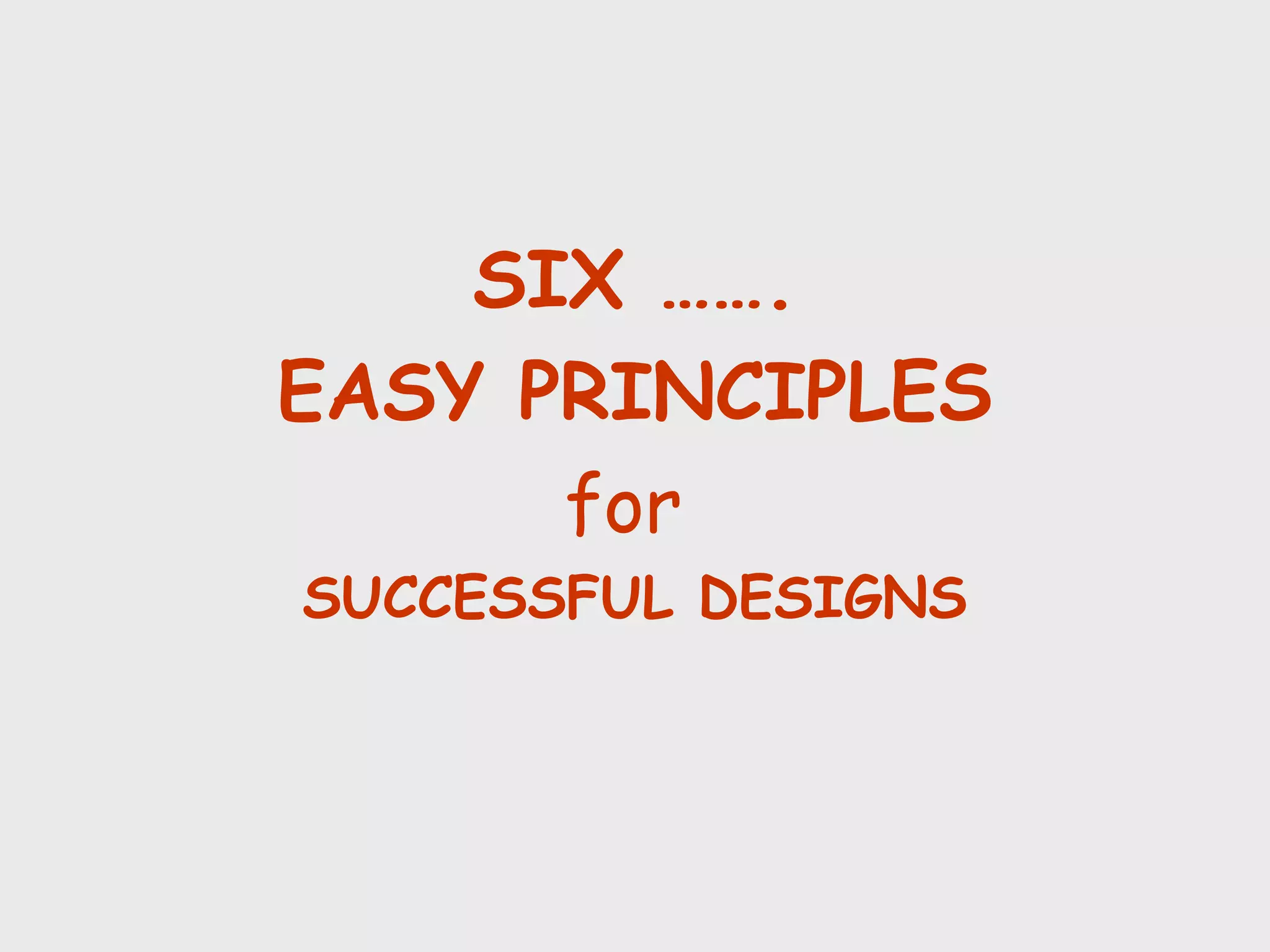 6 Easy Principles of Interior Design | PPT | Music | Entertainment
