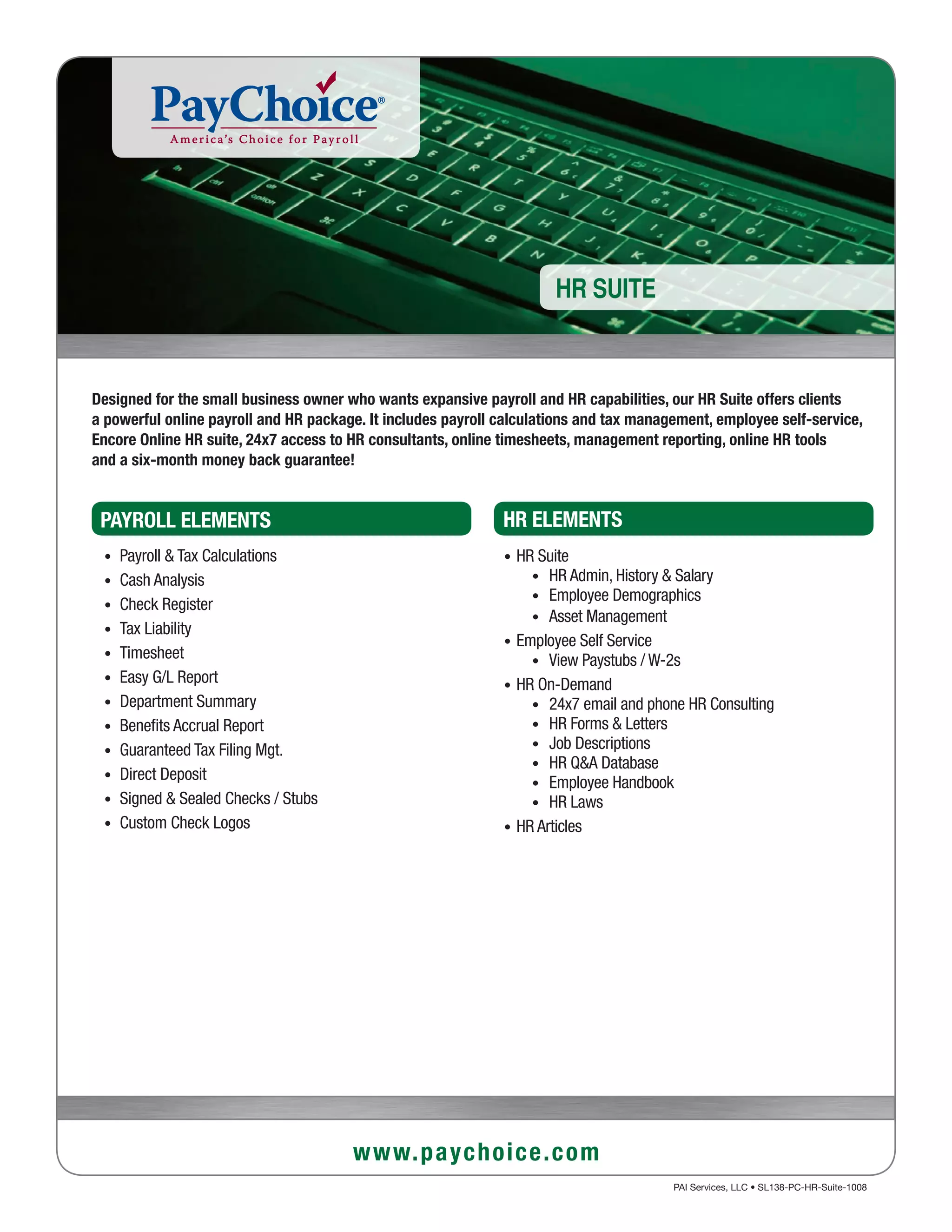 HR Suite | PDF