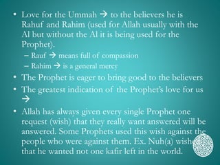 Sl2.3 Seerah of the Prophet Muhammed (sws) | PPT