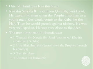 Sl4.2 Seerah of the Prophet Muhammed (sws) | PPTX | Islam | Religion ...