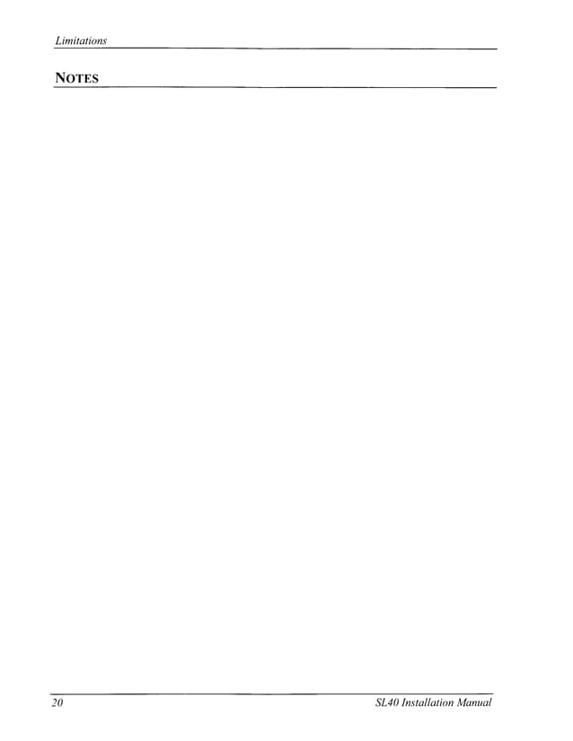 Sl40 install manual | PDF | Technology & Computing