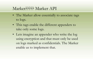 SLF4J Explained........ | PPTX