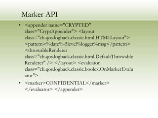 SLF4J Explained........ | PPTX