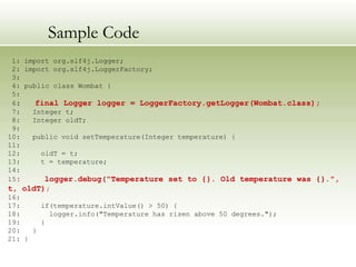 SLF4J Explained........ | PPT