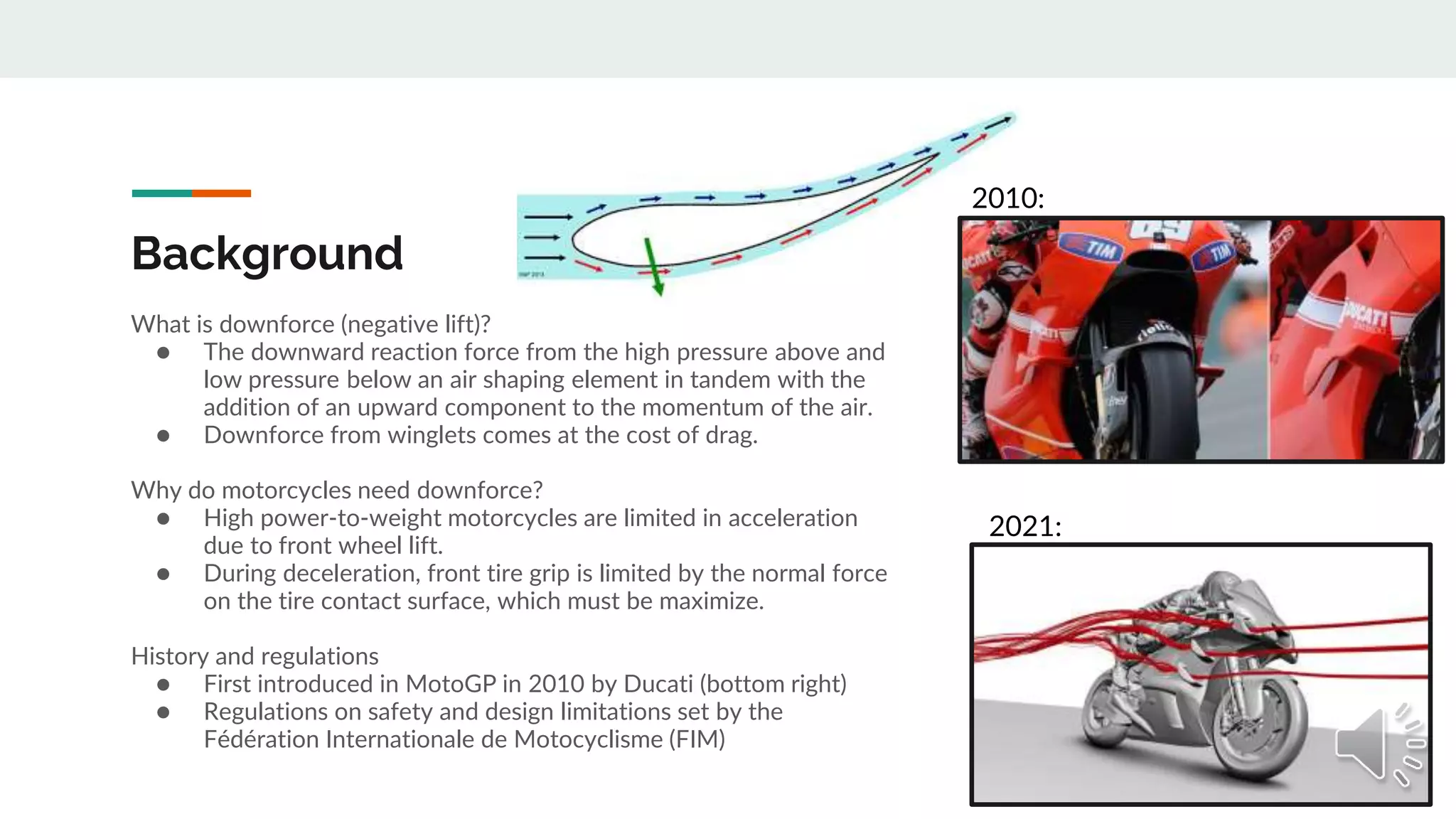 Motorcycle winglet presentation | PPTX