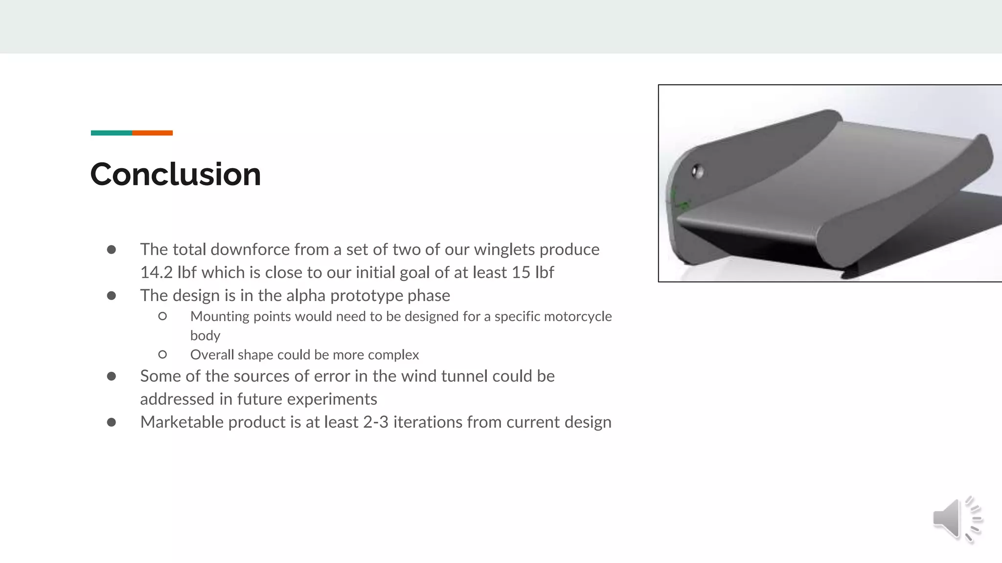 Motorcycle winglet presentation | PPTX