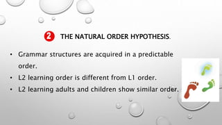 SECOND LANGUAGE ACQUISITION THEORY | PPT