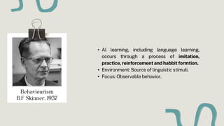 Second Language Acquisition-Psycholinguistics | PPTX