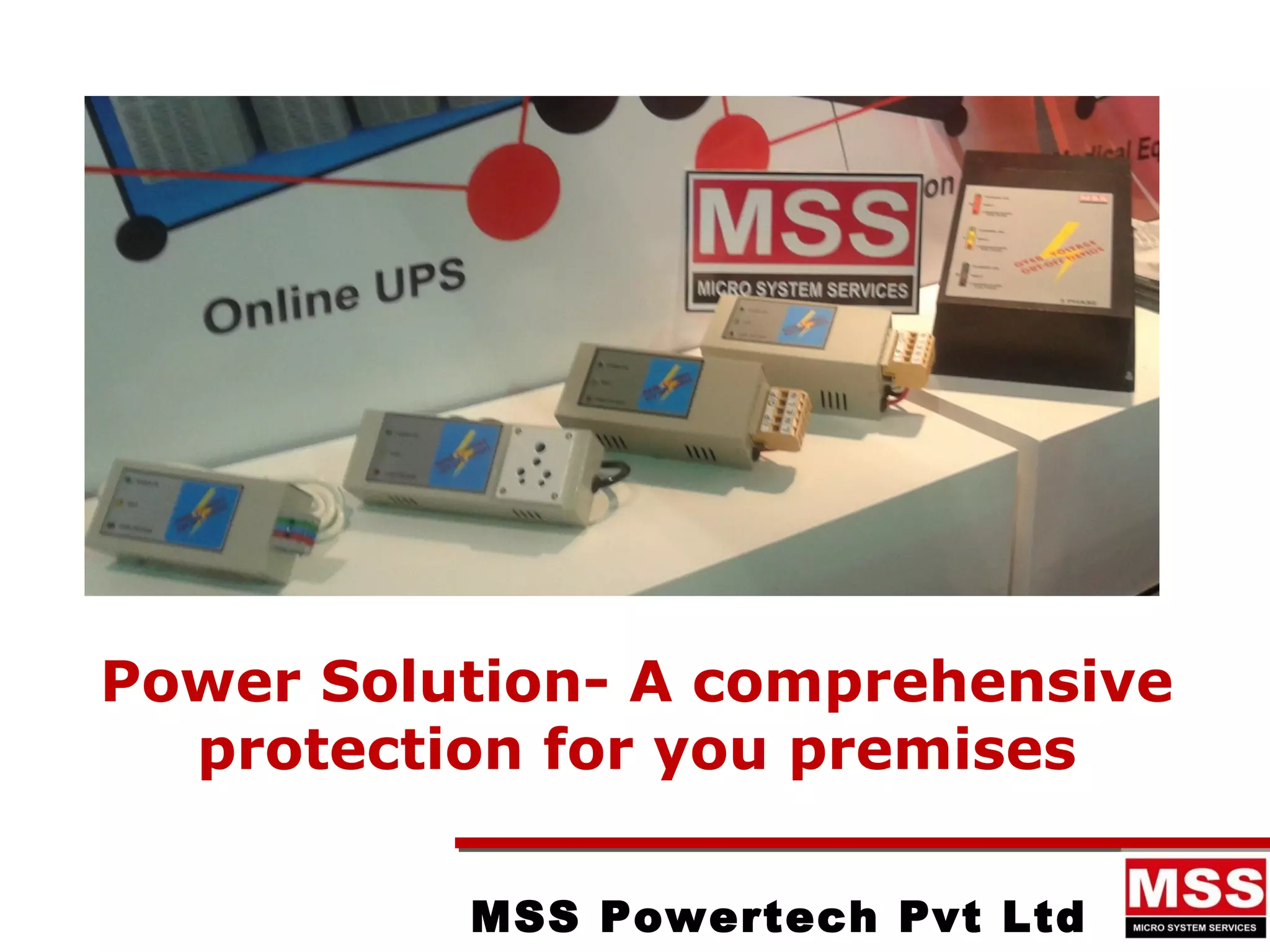 Learn why it makes sense to partner with MSS | PPT