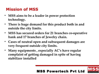 Learn why it makes sense to partner with MSS | PPT