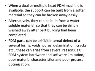Sla recoating issues & fdm | PPT | Chemistry | Science