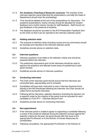Sla recruitment procedure file37707 | PDF | Resume Writing and Advice ...