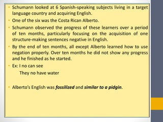 Sla theories 10 | PPTX