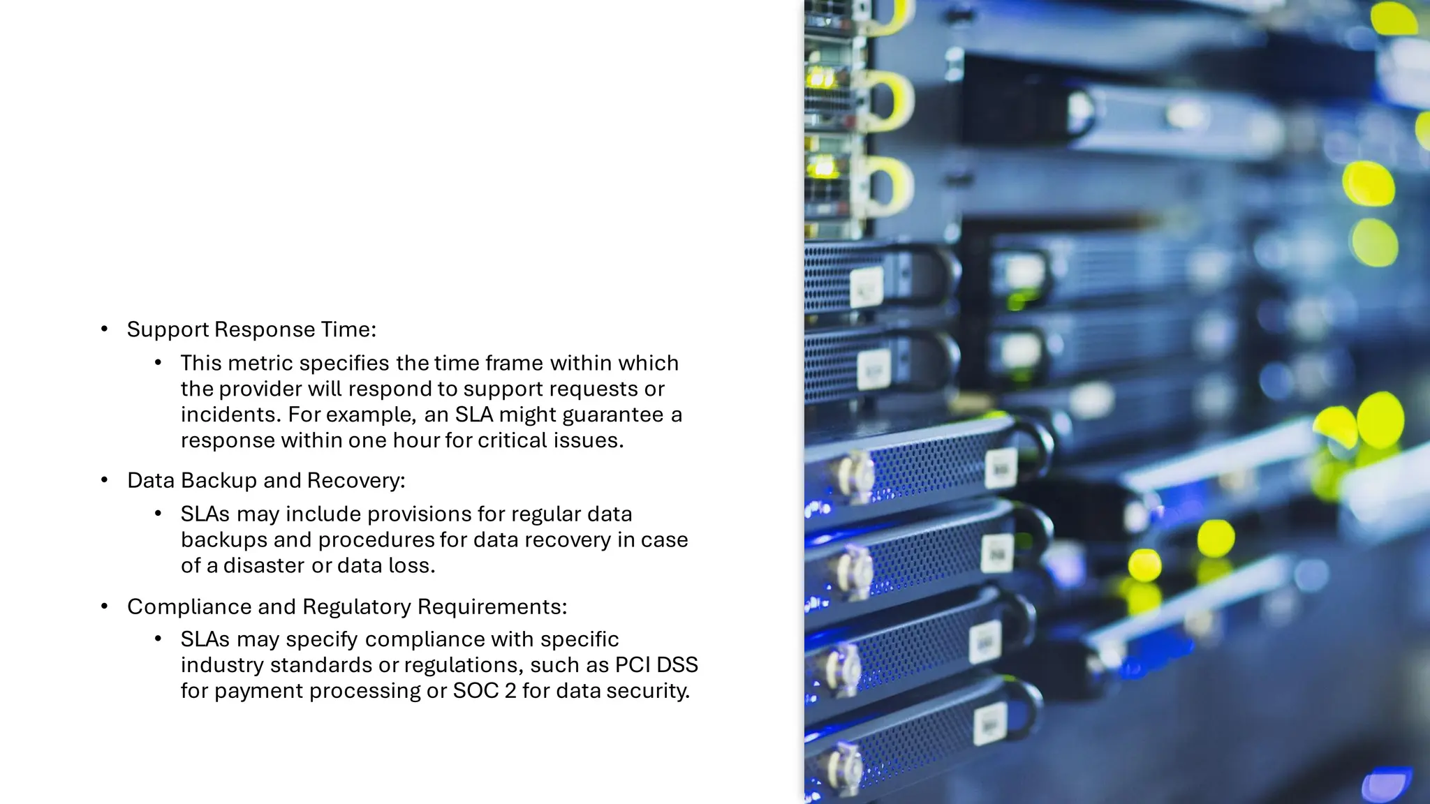 SLA and DevsecOps.presentation topic etc | PPT