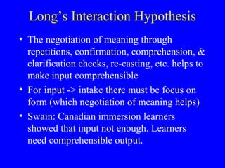 Sla and theory construction | PPT