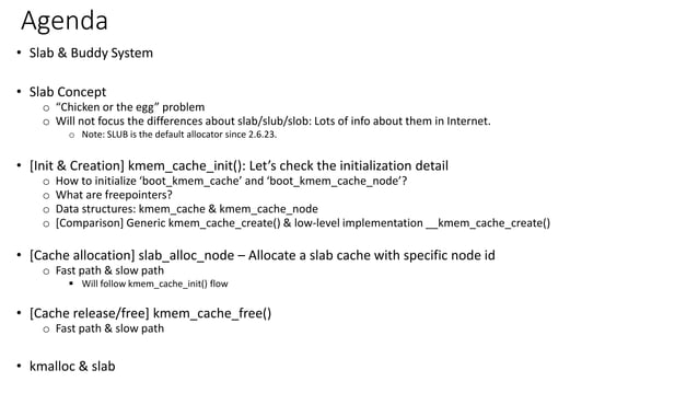 Linux Slab Allocator Ppt 