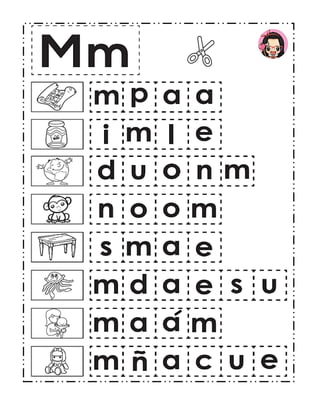 Silabas De Ma Me Mi Mo Mu Para Colorear - Image to u