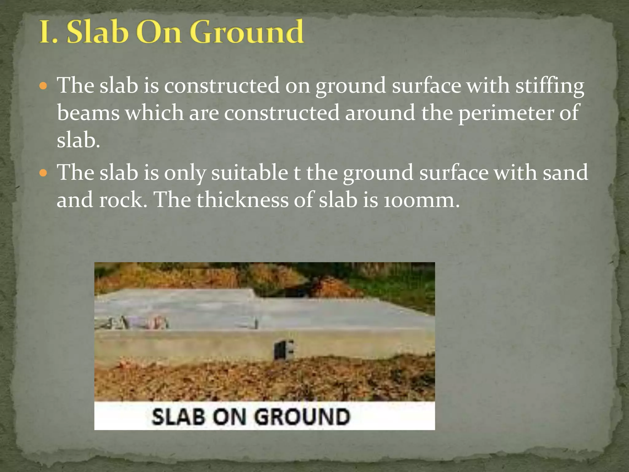 What Is A Slab? And What Are The Different Types Of Slab? | PPTX