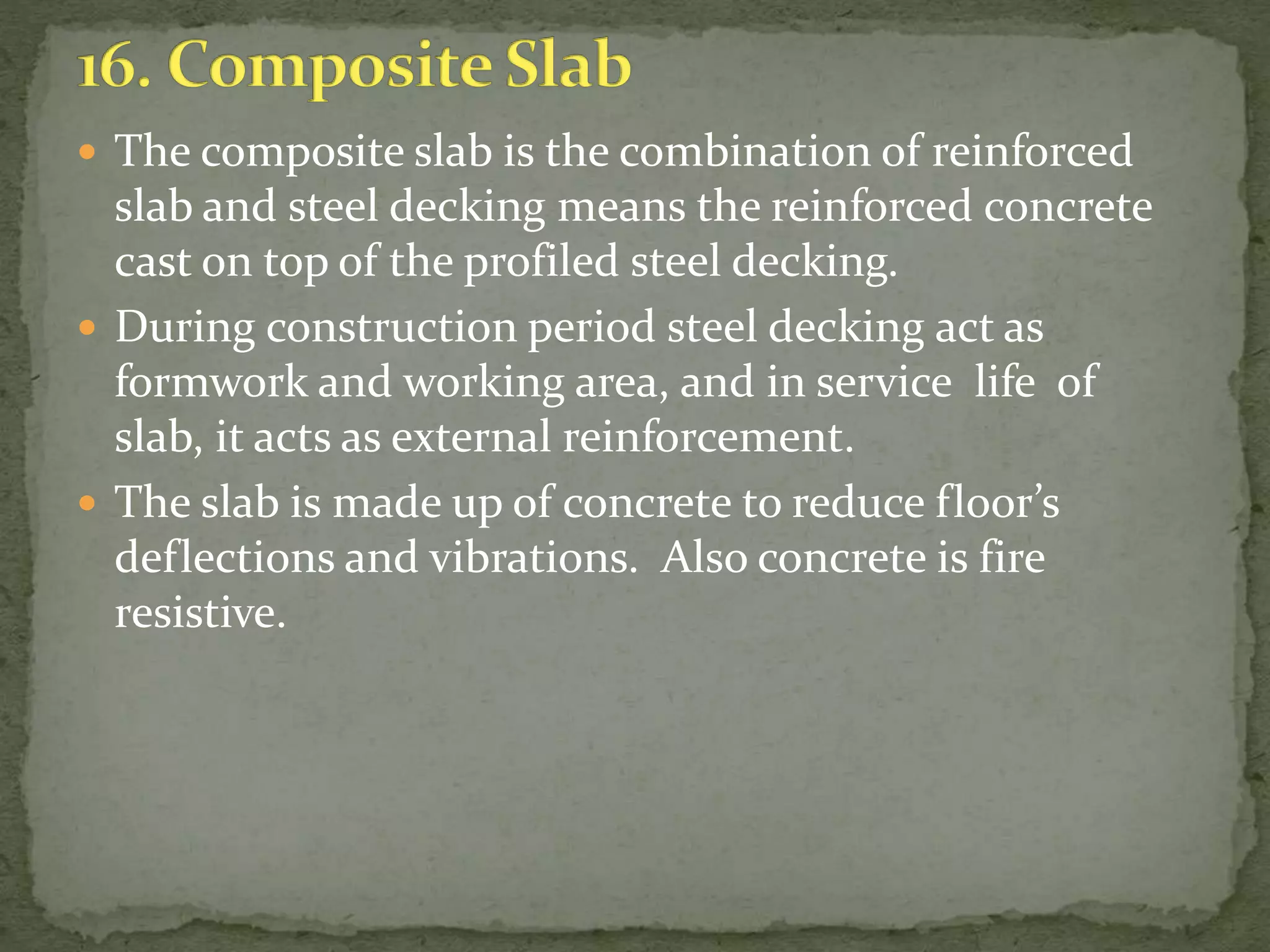 What Is A Slab? And What Are The Different Types Of Slab? | PPTX