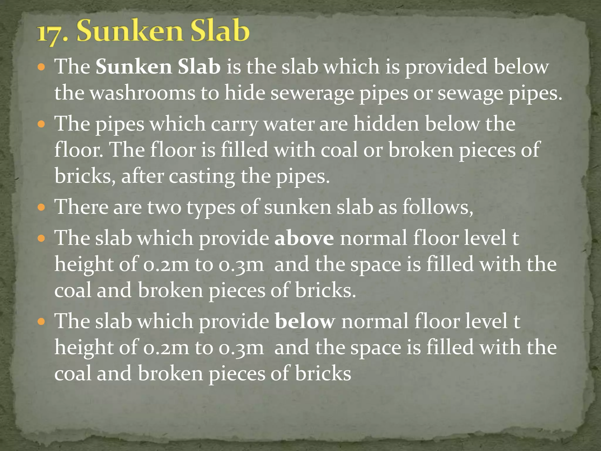 What Is A Slab? And What Are The Different Types Of Slab? | PPTX