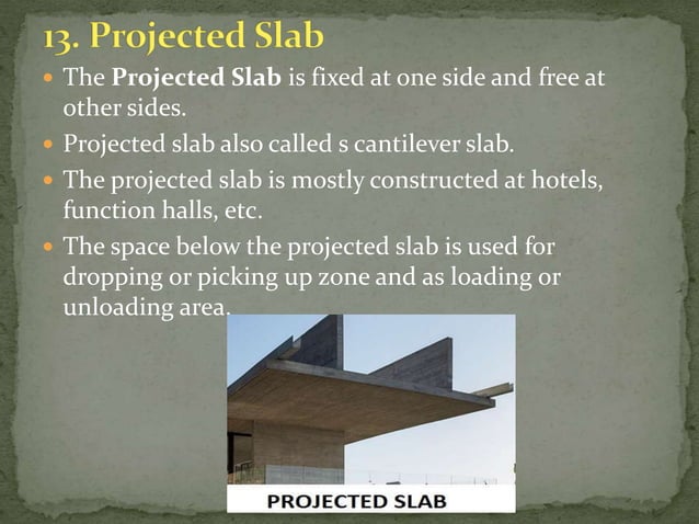 What Is A Slab? And What Are The Different Types Of Slab? | PPTX