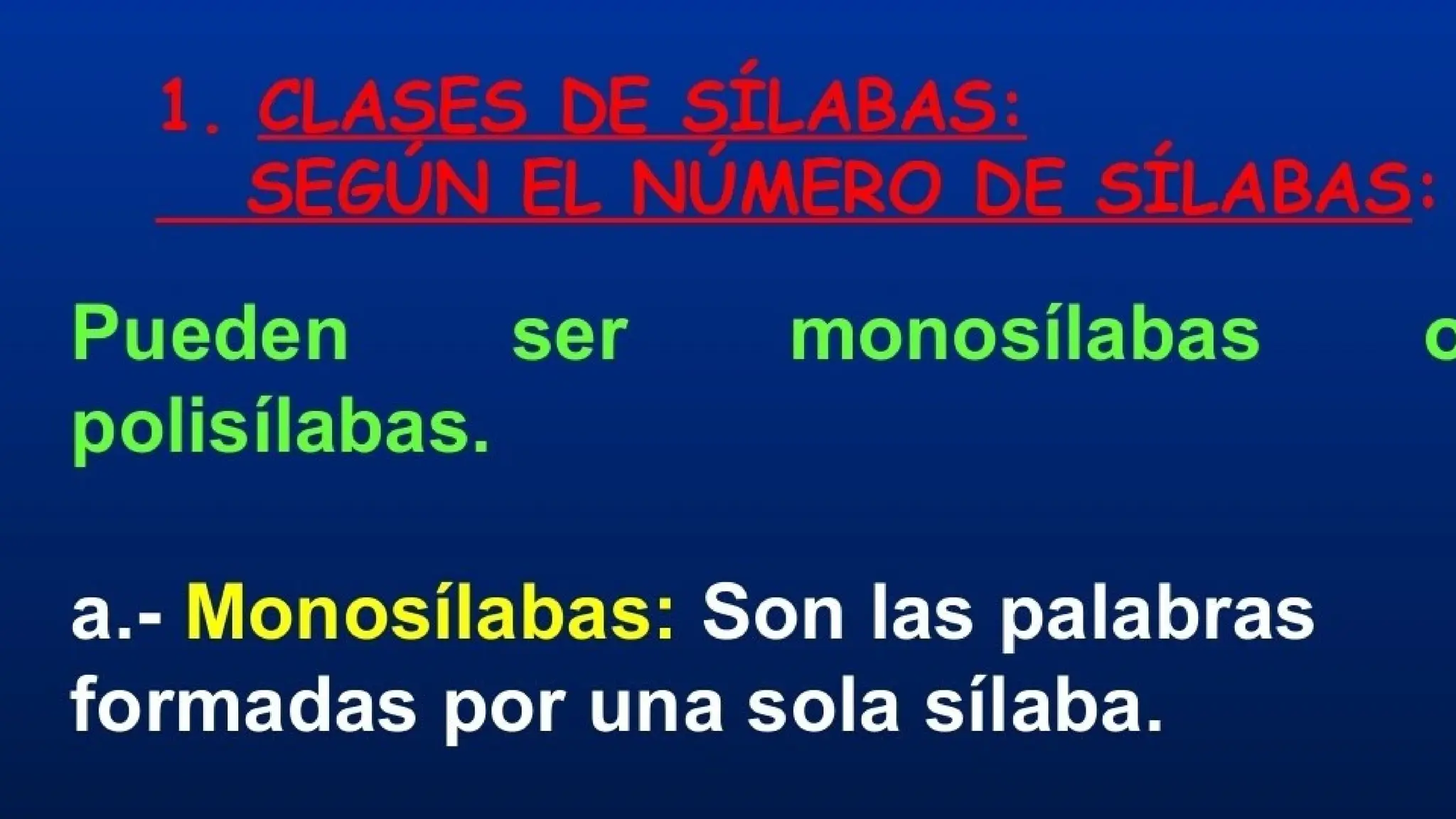 Las sílabas para niños, qué son y cómo saber cuántas sílabas tienen una ...