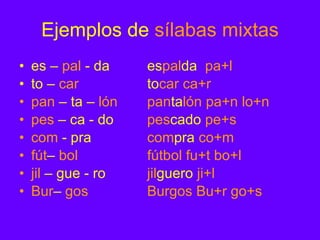 SíLabas Mixtas | PPS