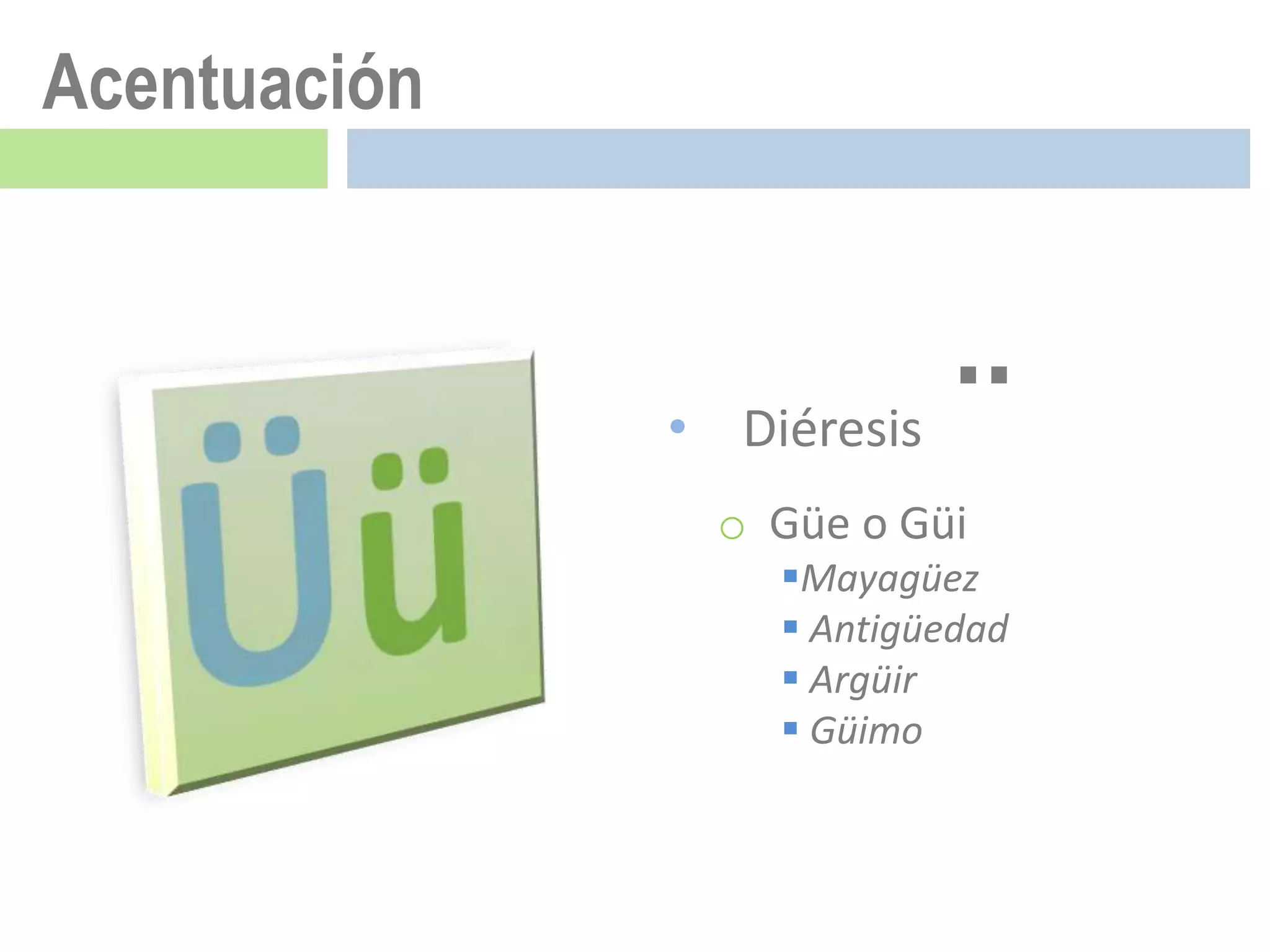 Sílabas y acentuación final | PPSX