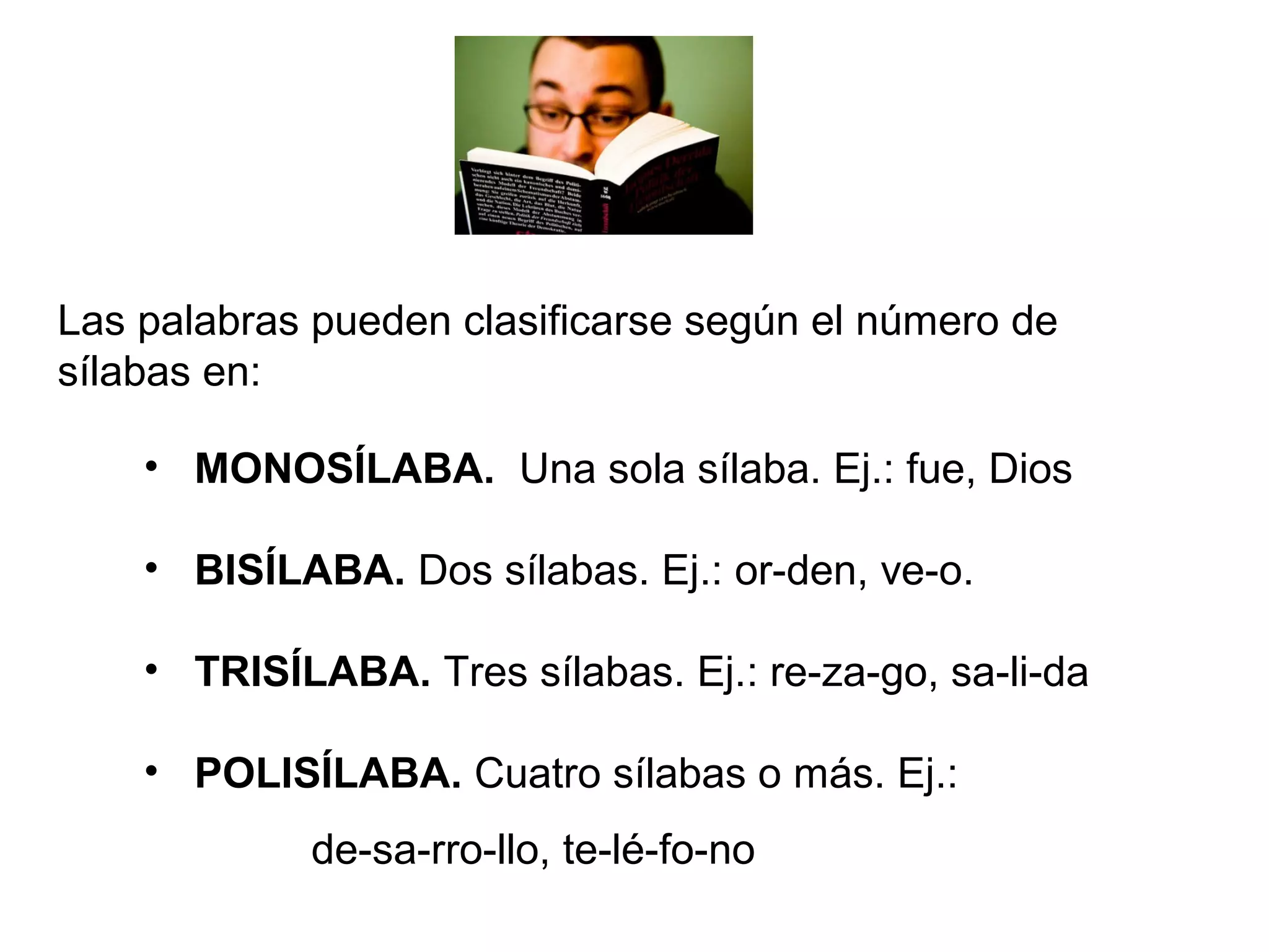 Sílaba y diptongo | PPT