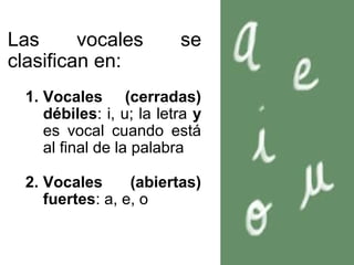 Sílaba y diptongo | PPT