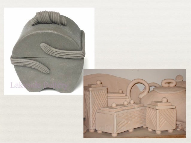 Ceramic Slab Built Boxes