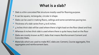 Slabs and types | PDF