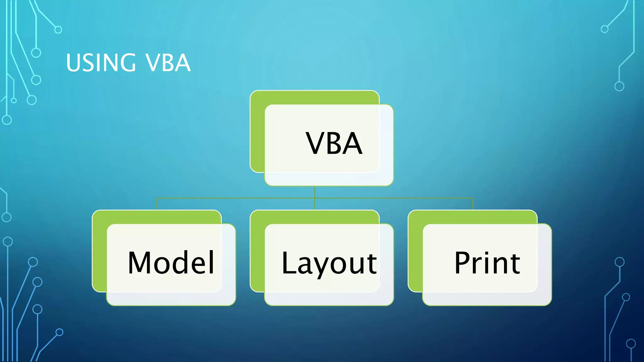 Design & Modelling of Slab using Macro, VBA & AutoCAD | PPTX | Desktop Publishing | Computer ...