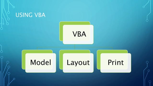 Design & Modelling of Slab using Macro, VBA & AutoCAD | PPTX | Desktop Publishing | Computer ...