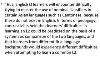 Second Language Acquisition by David Nunan | PPT