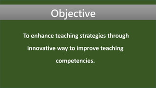 Innovative Teaching strategies.......... | PPTX
