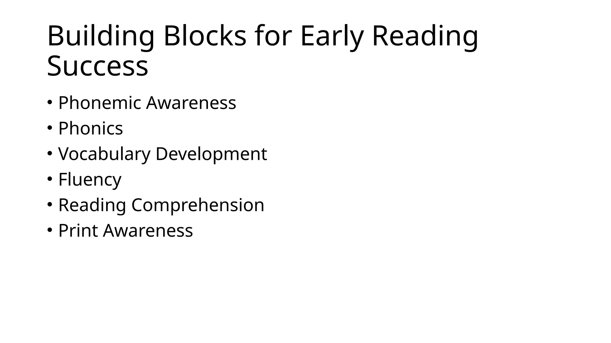 SLAC for Teachers: Building Foundational Literacy Skills for Early ...