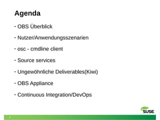Continuous Integration and DevOps with Open Build Service(OBS) | PDF