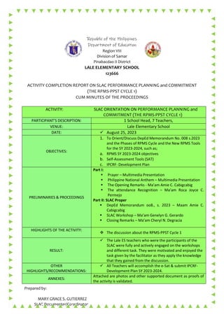 SLAc ACR for Performance Planning and Commitment (RPMS Cycle Phase 1).docx